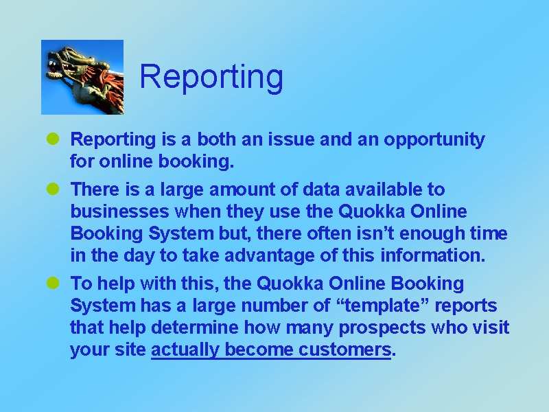 Reporting